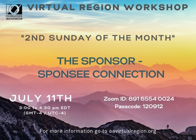 The Sponsor – Sponsee Connection - Washington DC Metro Area Intergroup ...