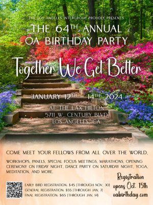 64th Annual OA Birthday Party - Washington DC Metro Area Intergroup of ...